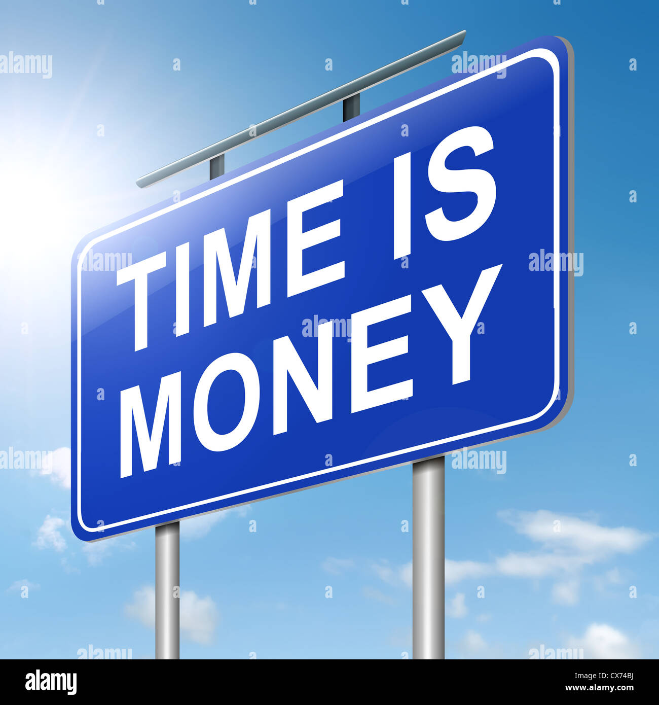 Time is money Stock Photo - Alamy
