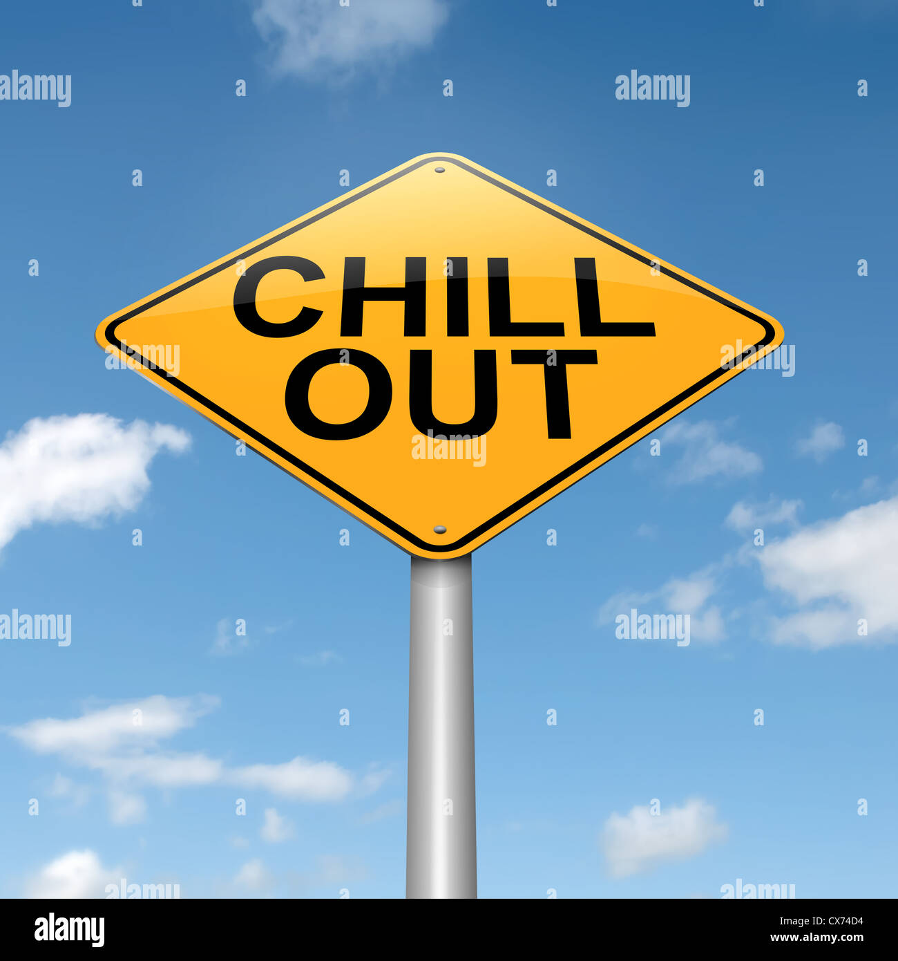 Chill out concept Stock Photo - Alamy