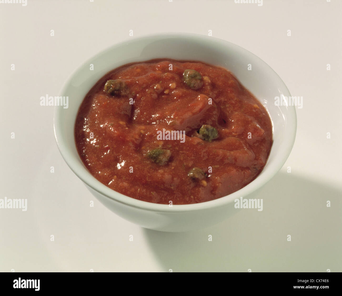 Cut out: Hot tomato sauce Stock Photo - Alamy