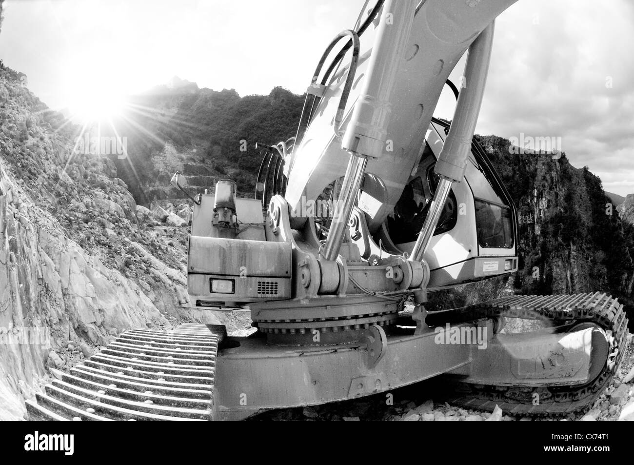 Bulldozer Black and White Stock Photos & Images - Alamy