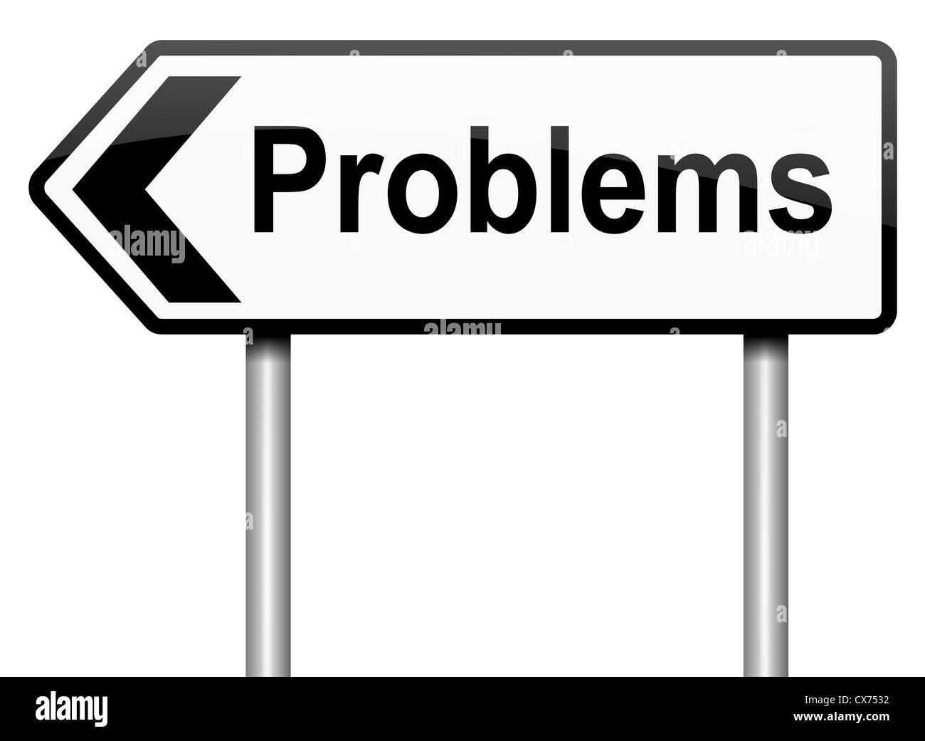 Obstacle ahead Cut Out Stock Images & Pictures - Alamy