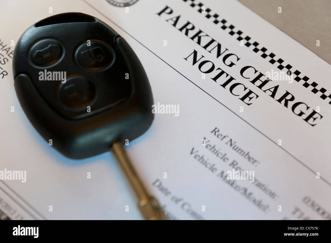 Parking charge notice hi-res stock photography and images - Alamy