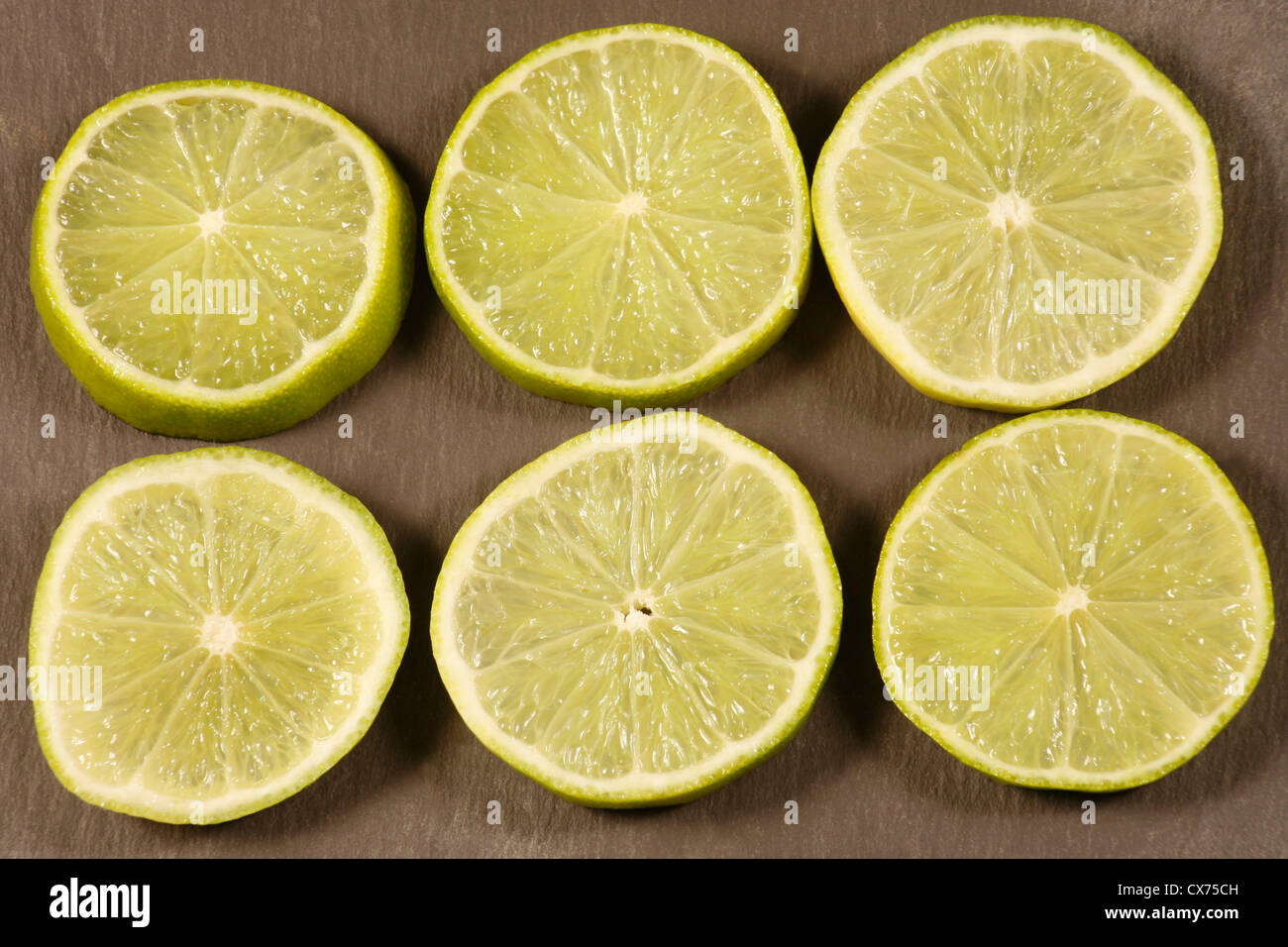 Slices sliced limes hi-res stock photography and images - Alamy