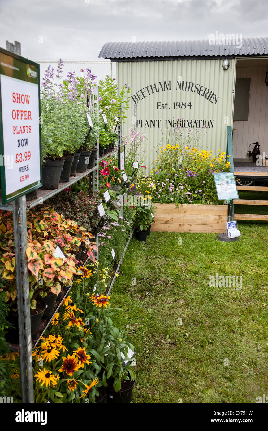 Beetham Nurseries caravan at the 2012 Westmorland County Show, near ...