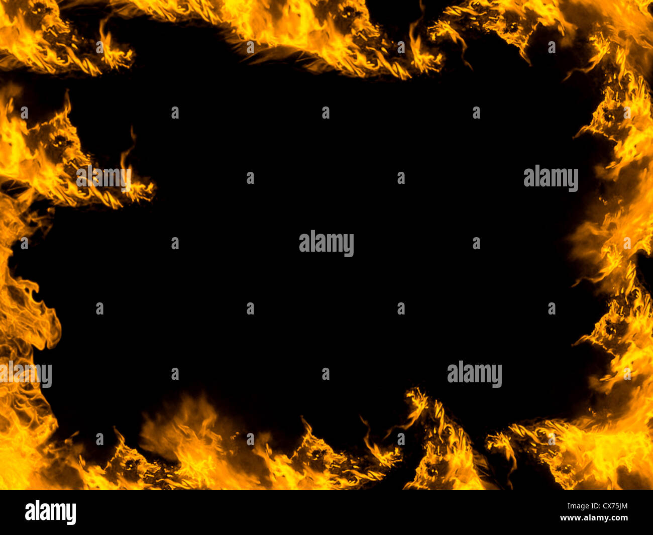 Fiery flame hi-res stock photography and images - Alamy