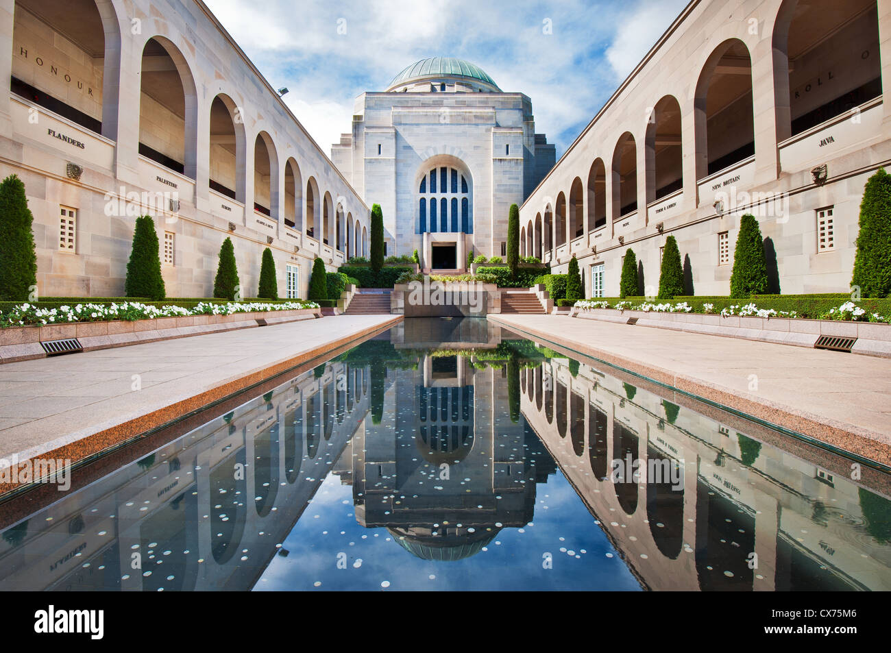 Australian war memorial reflections hi-res stock photography and images - Alamy