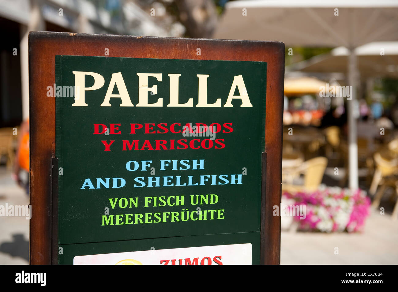 Spanish Restaurant Signs