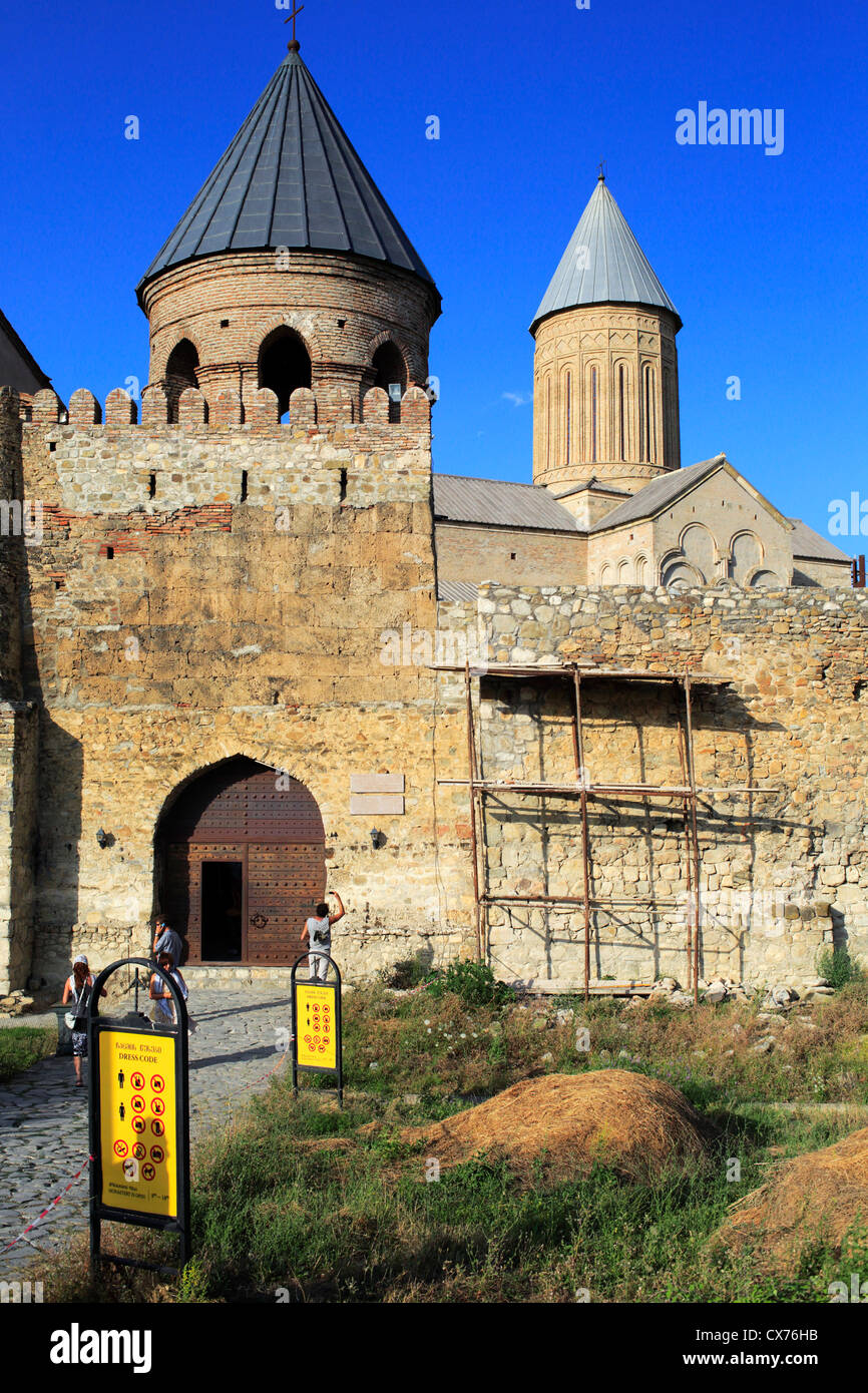 Cathedral of Alaverdi Monastery, Kakheti, Georgia Stock Photo - Alamy