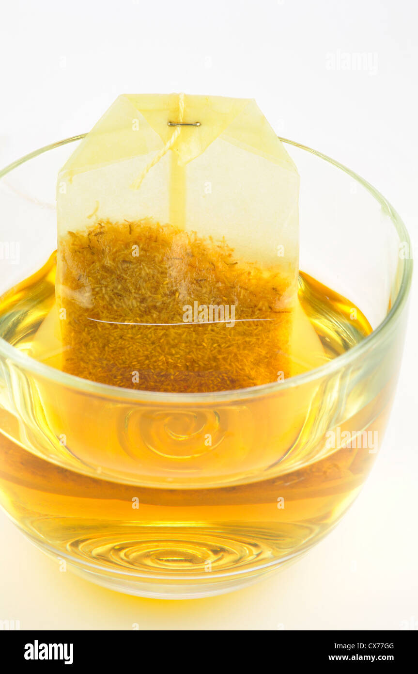 Chamomile tea bag hi-res stock photography and images - Alamy