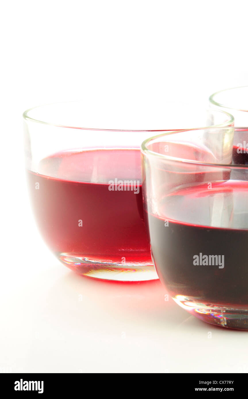 A Cup of Karkade Tea, Indian Sorrel Stock Photo - Alamy