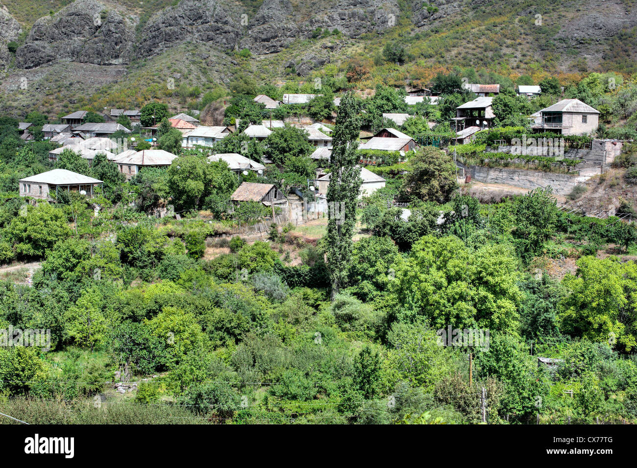 Georgian rural landscape hi-res stock photography and images - Alamy