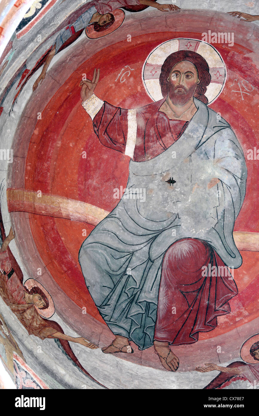 Mural painting, St Saba's Church (14th century), Sapara Monastery ...