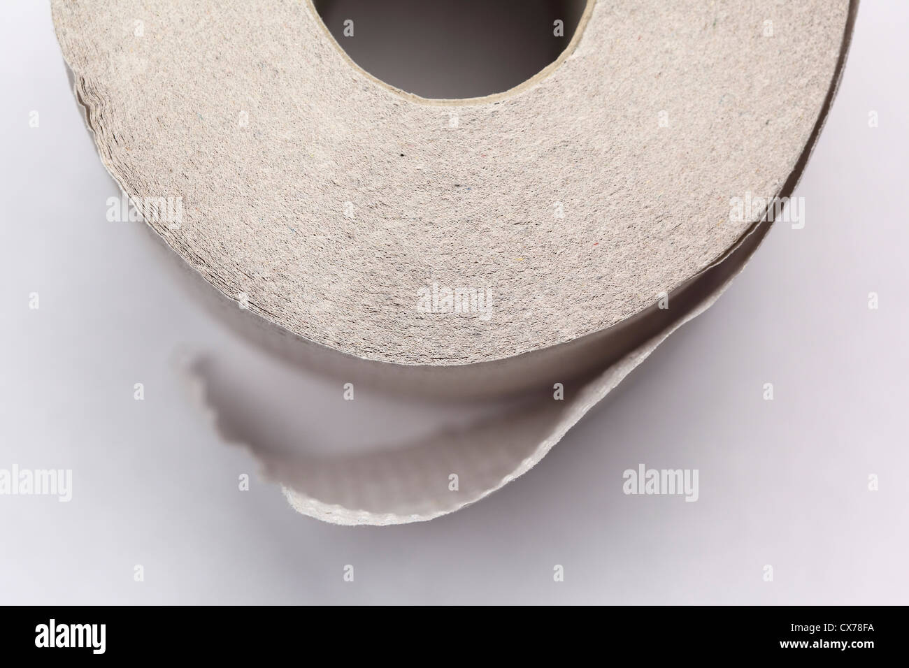 A toilet paper roll side view Stock Photo - Alamy