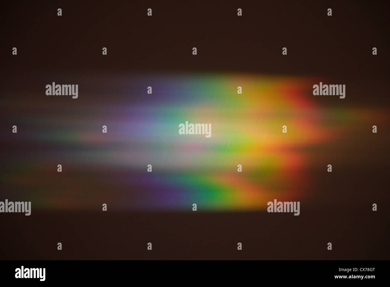 light beam forming spectrum on room ceiling Stock Photo - Alamy