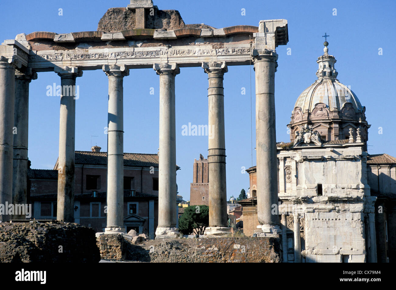Ancient Pillars Rome Stock Photos & Ancient Pillars Rome Stock Images ...