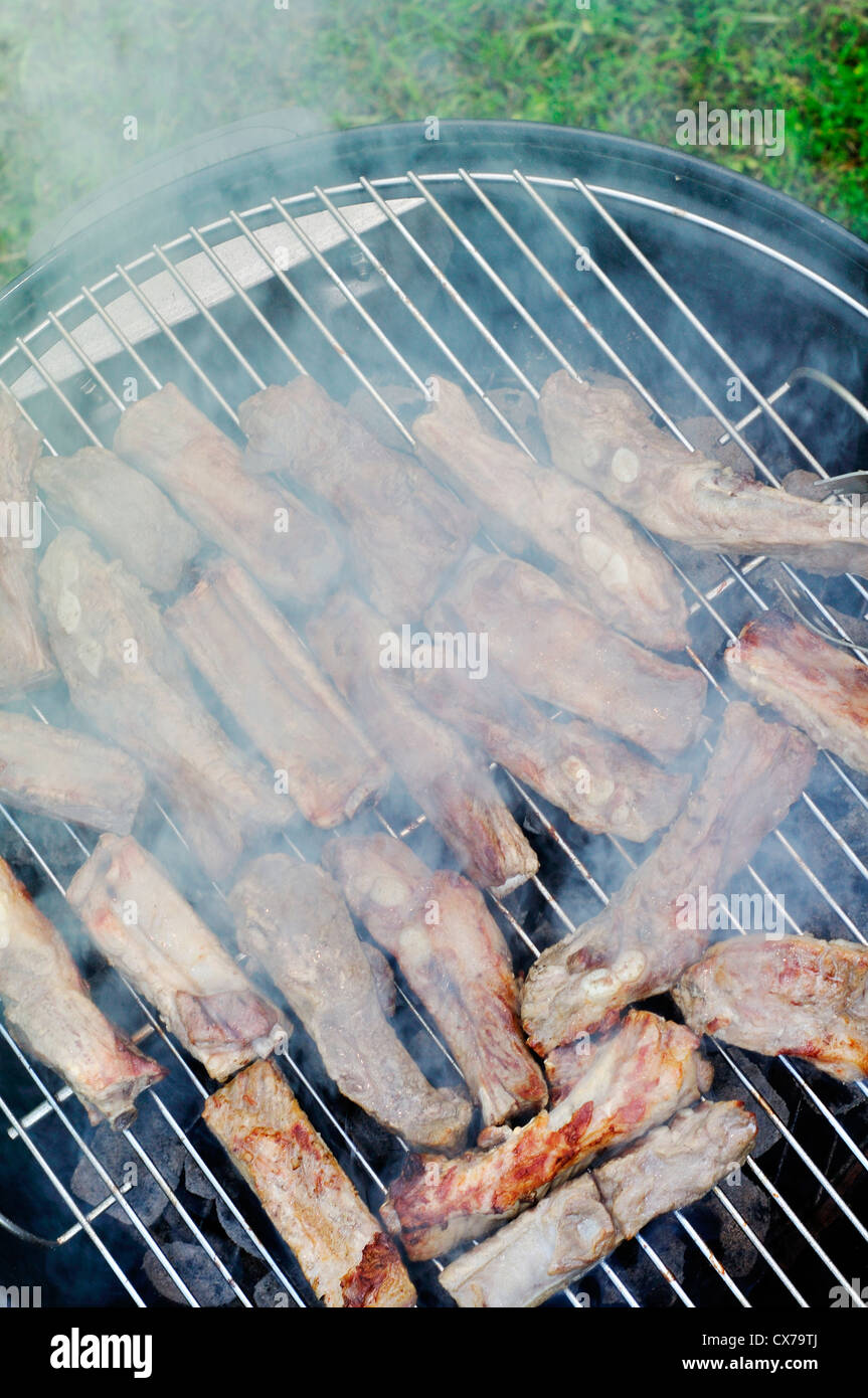 Barbequed spare ribs hi-res stock photography and images - Alamy