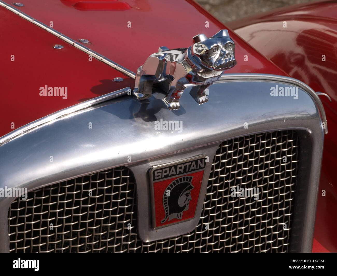 Spartan classic car Stock Photo - Alamy