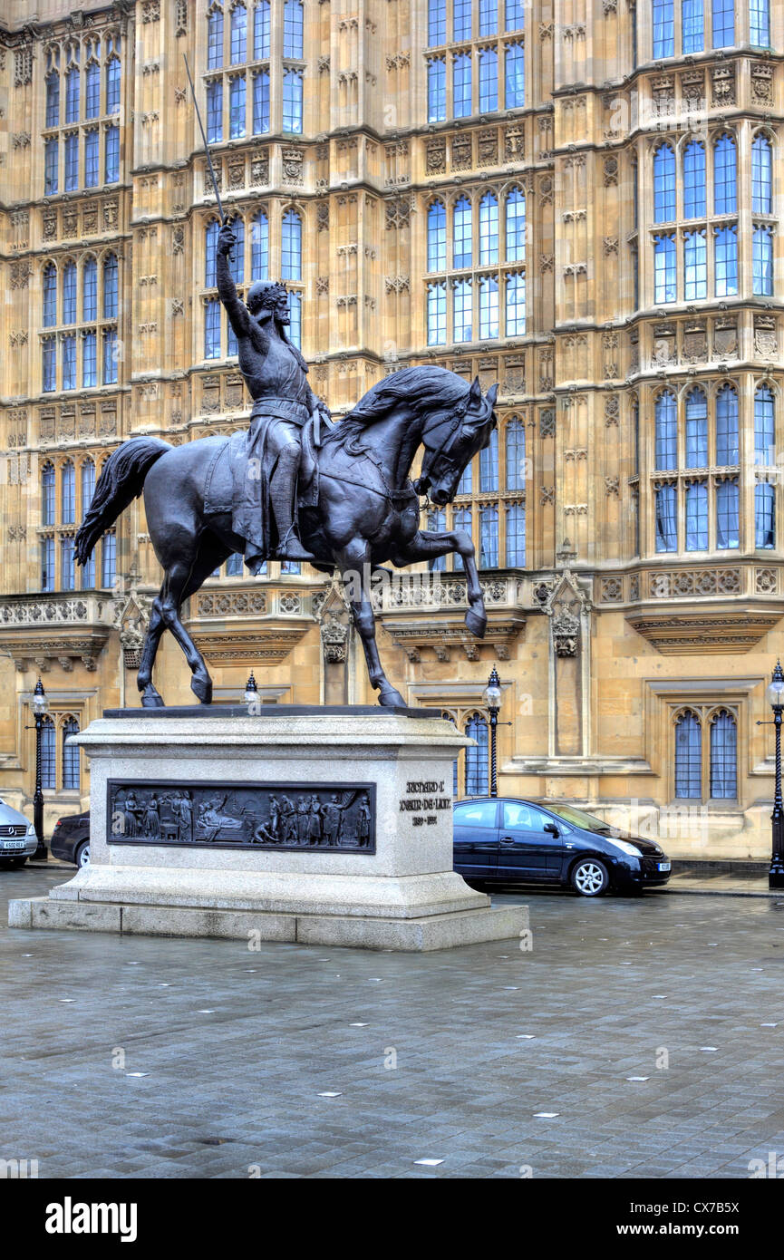 Old Palace Yard and the Palace of Westminster, London, UK Stock Photo ...