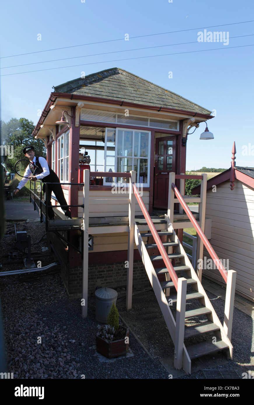 The signalman hi-res stock photography and images - Alamy