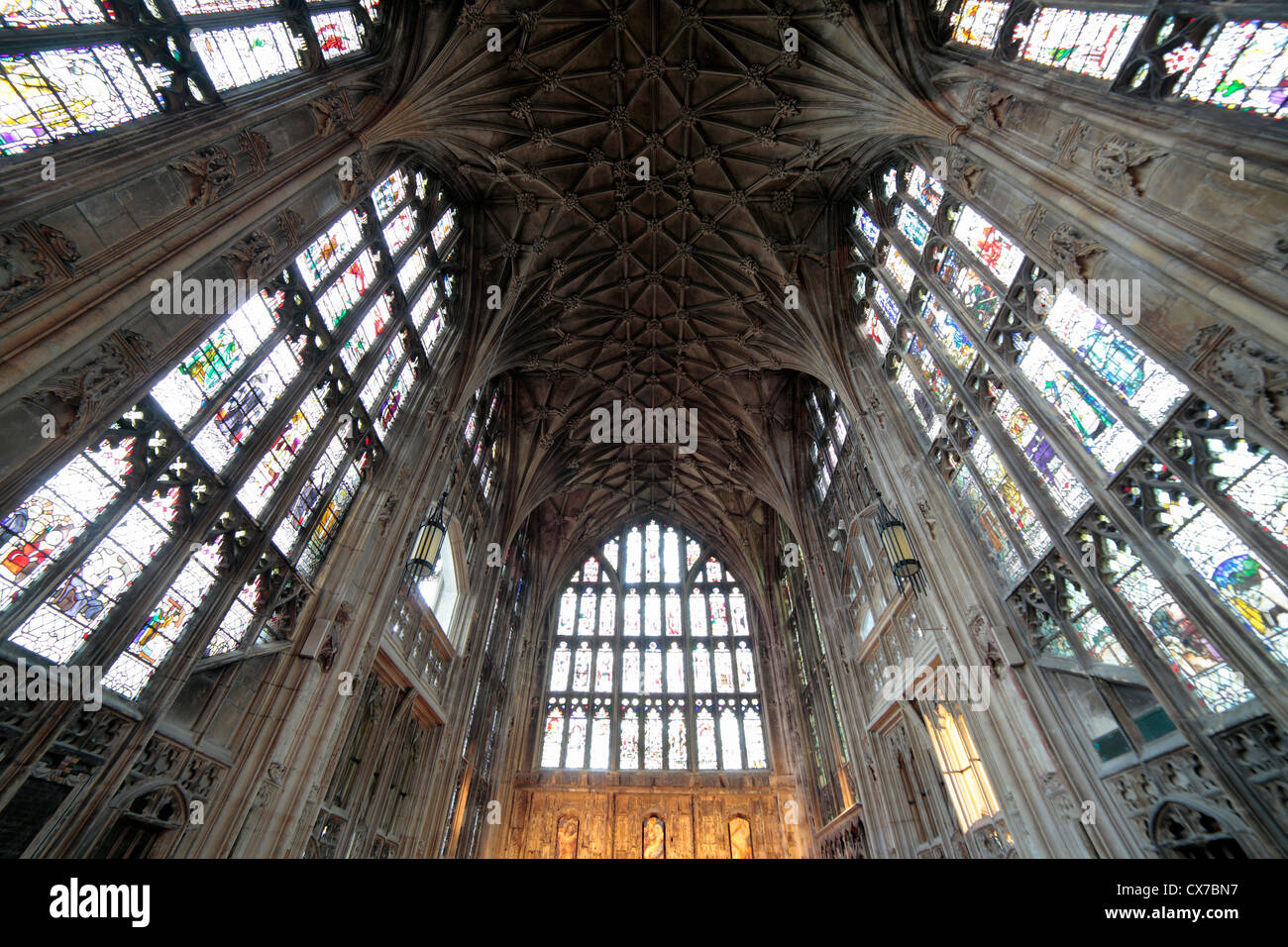Gloucester cathedral interior hi-res stock photography and images - Alamy