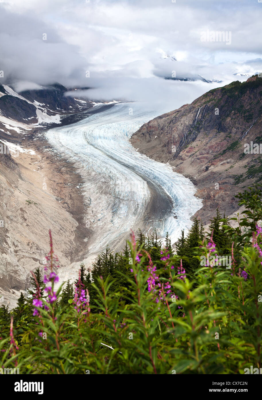 Salmon Glacier at Hyder Alaska Stock Photo - Alamy