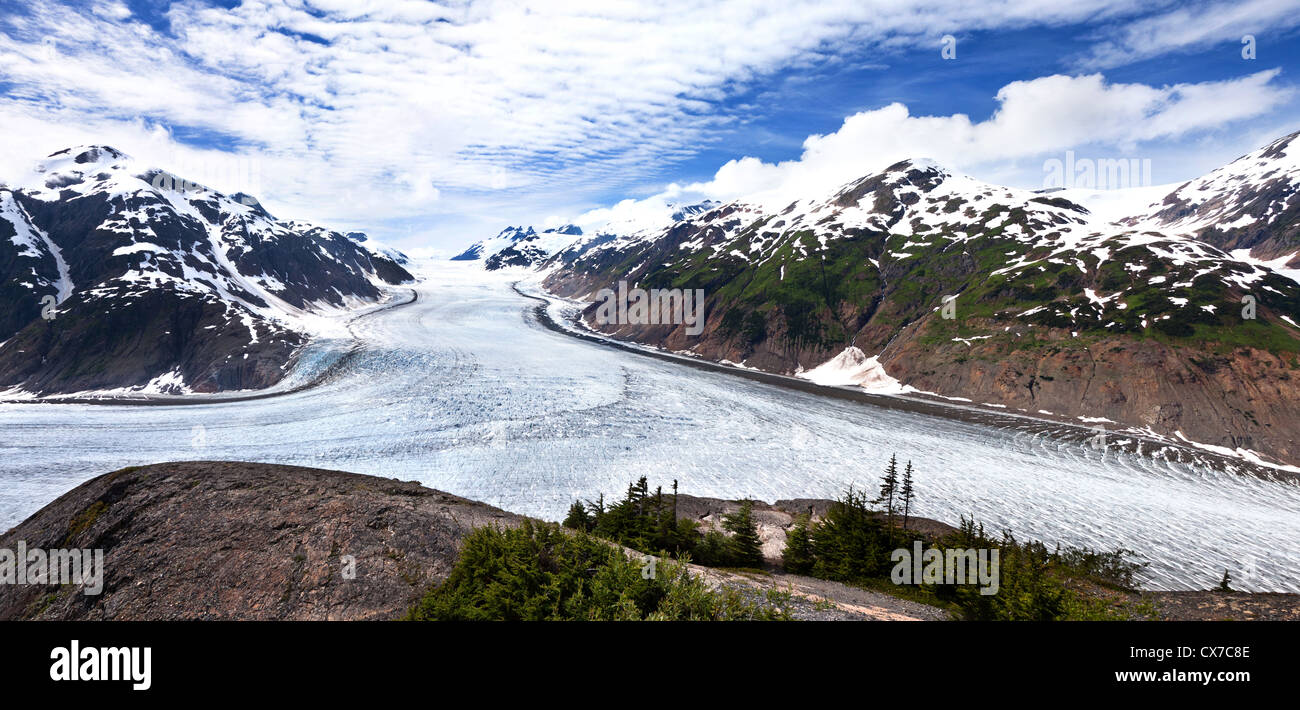 Salmon Glacier at Hyder Alaska Stock Photo - Alamy