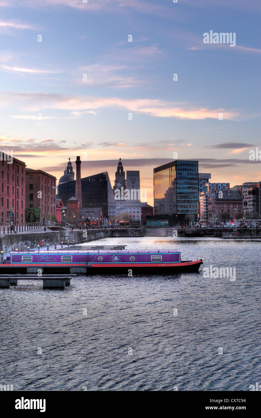 Albert Dock, Liverpool Waterfront, Liverpool, UK Stock Photo - Alamy