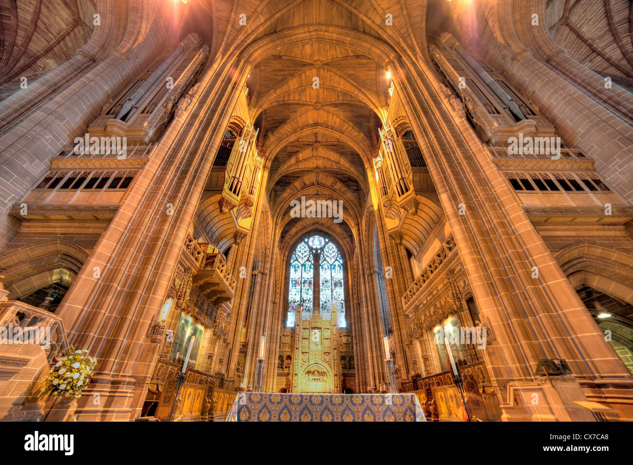Liverpool cathedral interior hi-res stock photography and images - Alamy