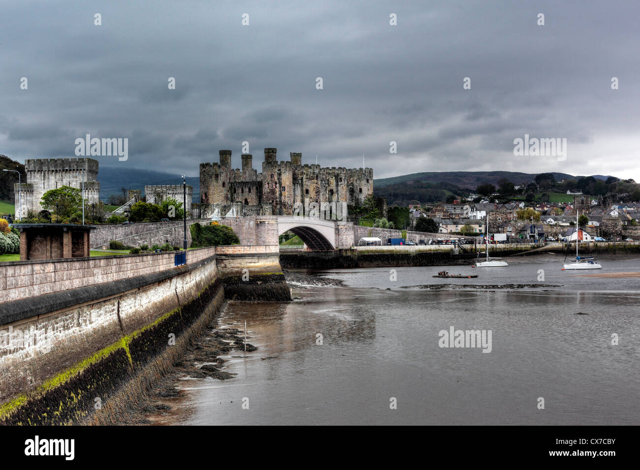 Conwy wales hi-res stock photography and images - Alamy