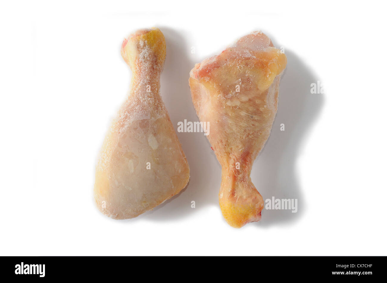 Frozen Chicken Legs Stock Photo - Alamy