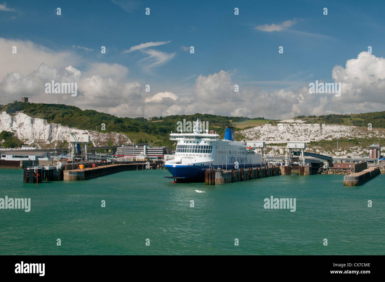 Dover port, Kent, England, UK. Europe Stock Photo - Alamy