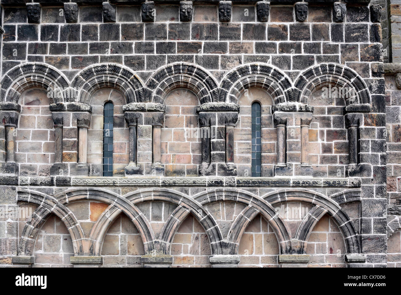 St Athernase church (12th century), Leuchars, Fife, Scotland, UK Stock ...