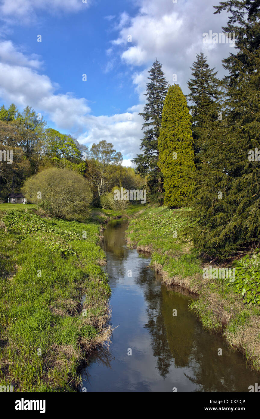 Park at Glamis Castle, Angus, Scotland, UK Stock Photo - Alamy