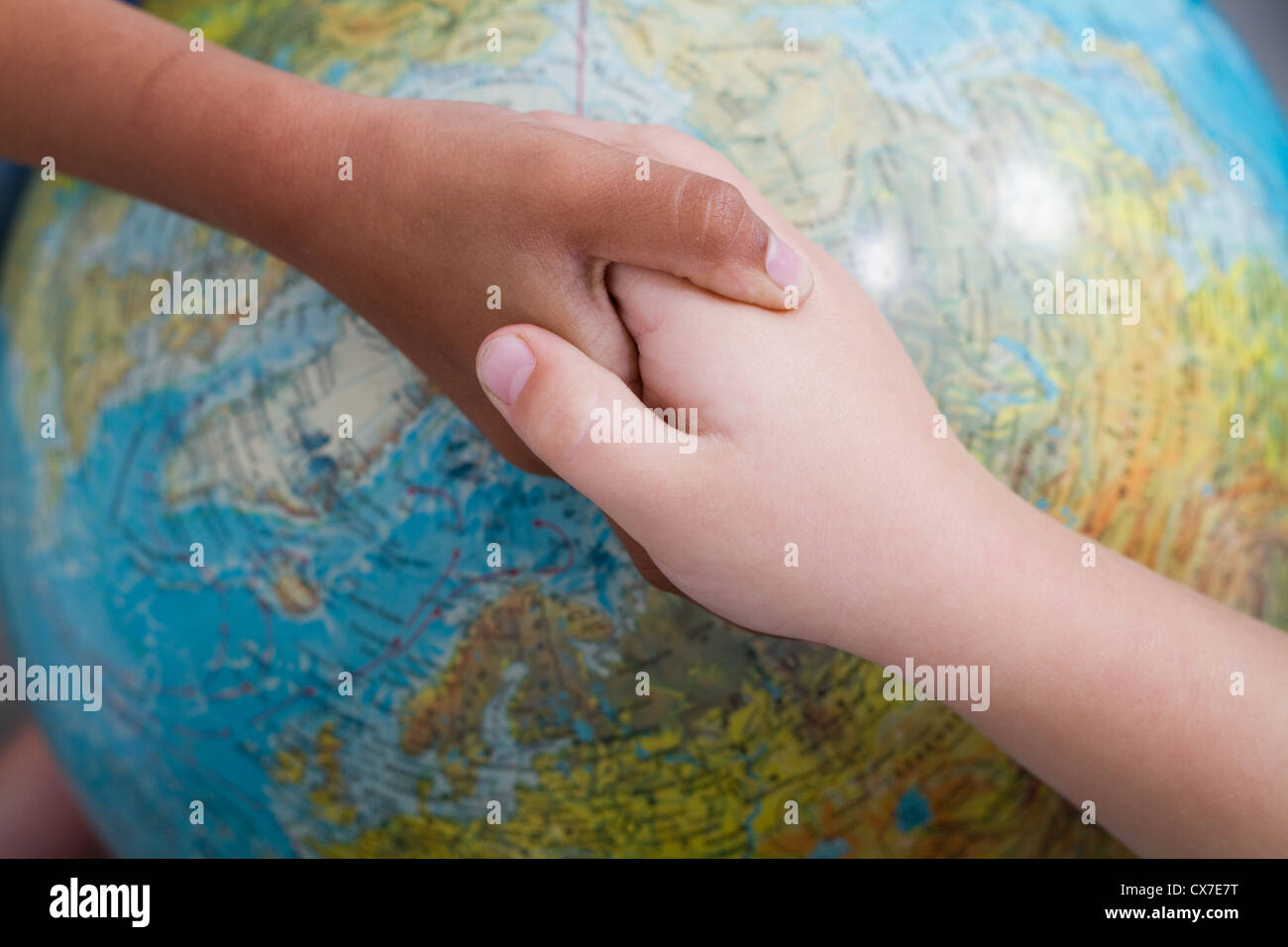 Kids handshake hi-res stock photography and images - Alamy