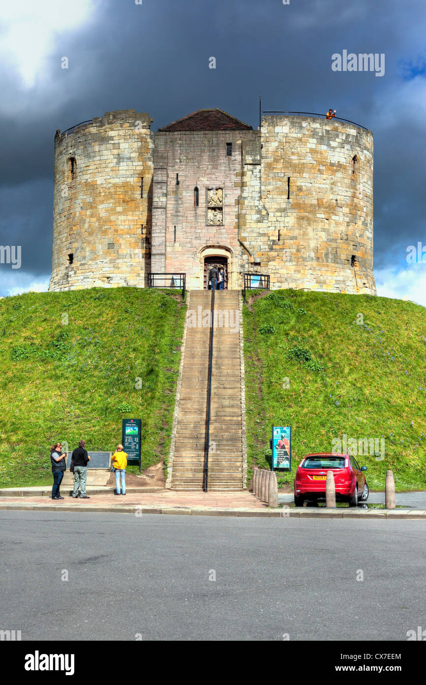 Cliffords Tower York Castle York High Resolution Stock Photography and ...
