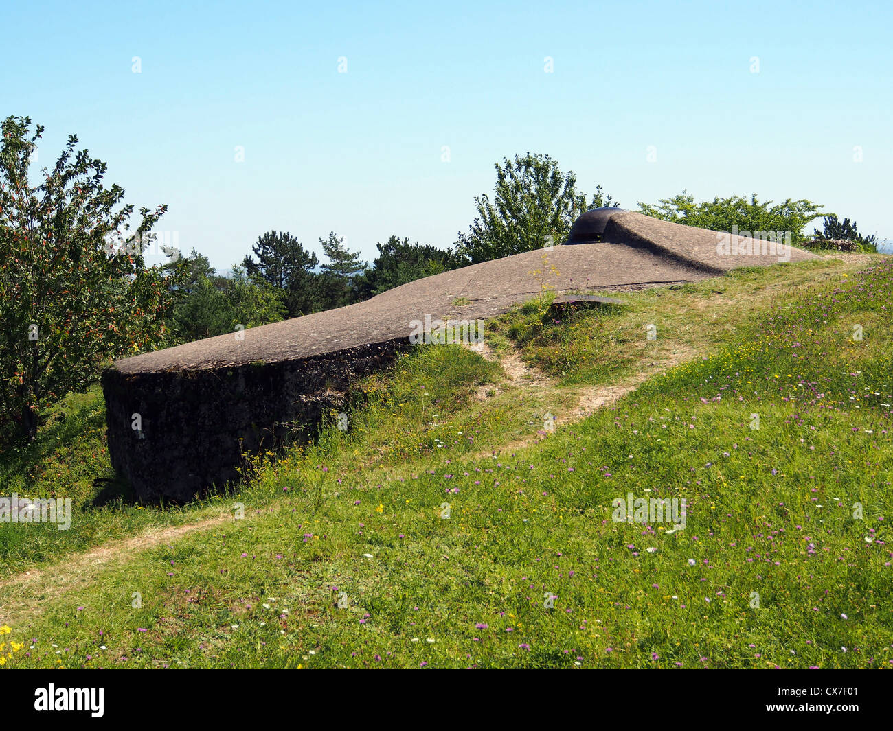 Fort de Vaux Stock Photo - Alamy