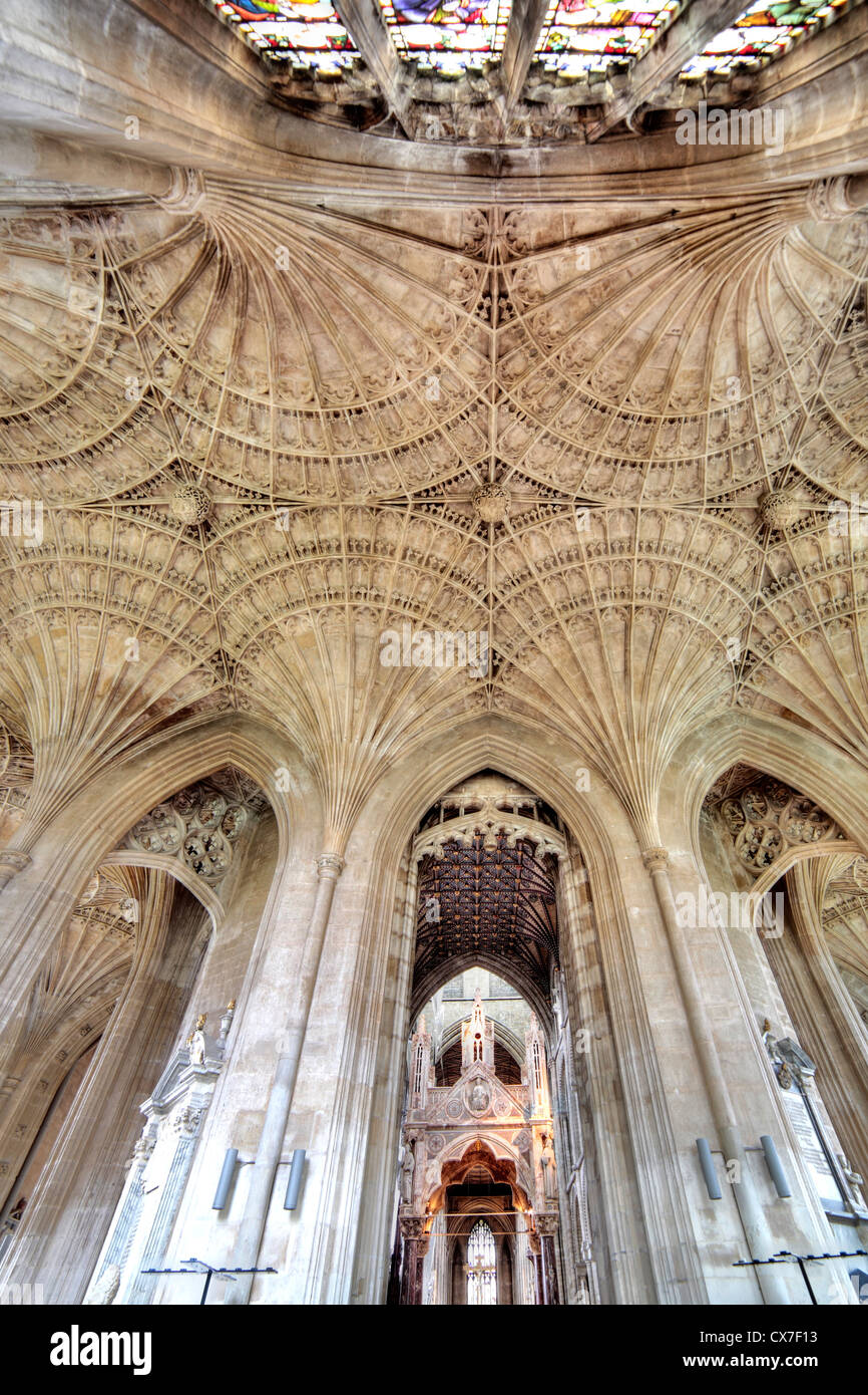 Fan vault ceiling cathedral peterborough hi-res stock photography and ...
