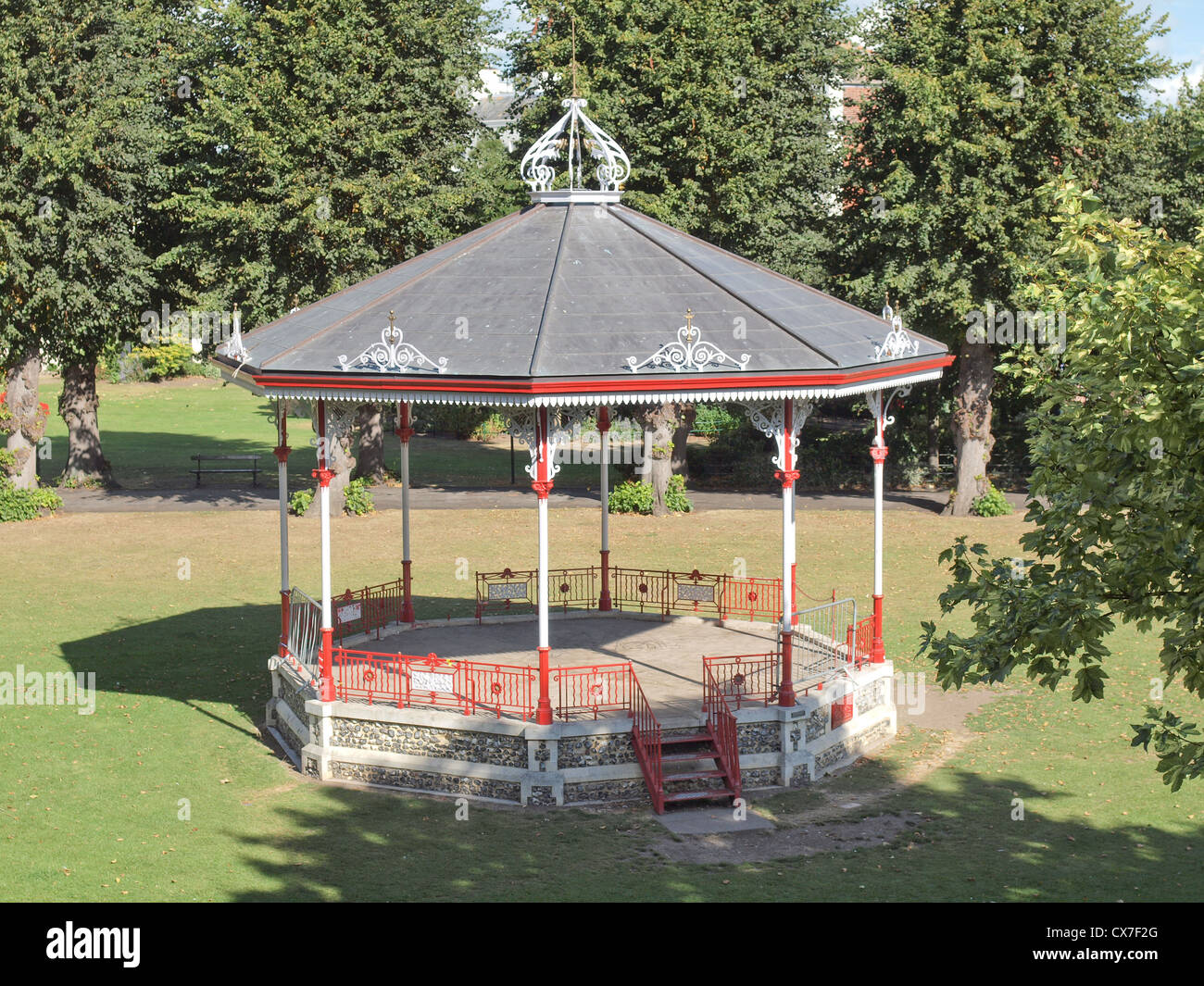 Bandstand in a park Stock Photo - Alamy