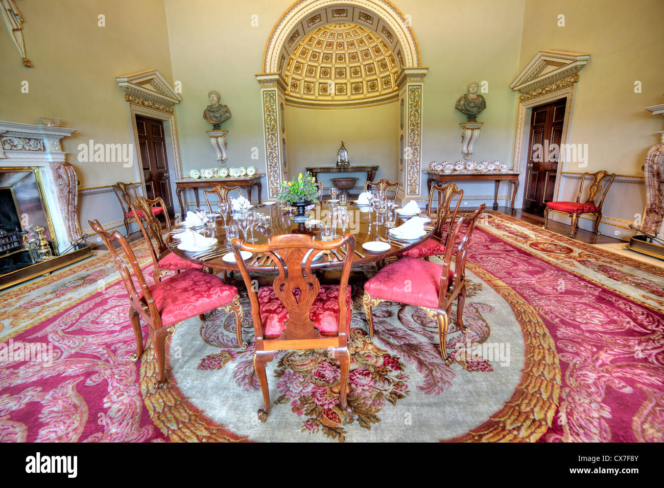 Holkham hall interior hi-res stock photography and images - Alamy