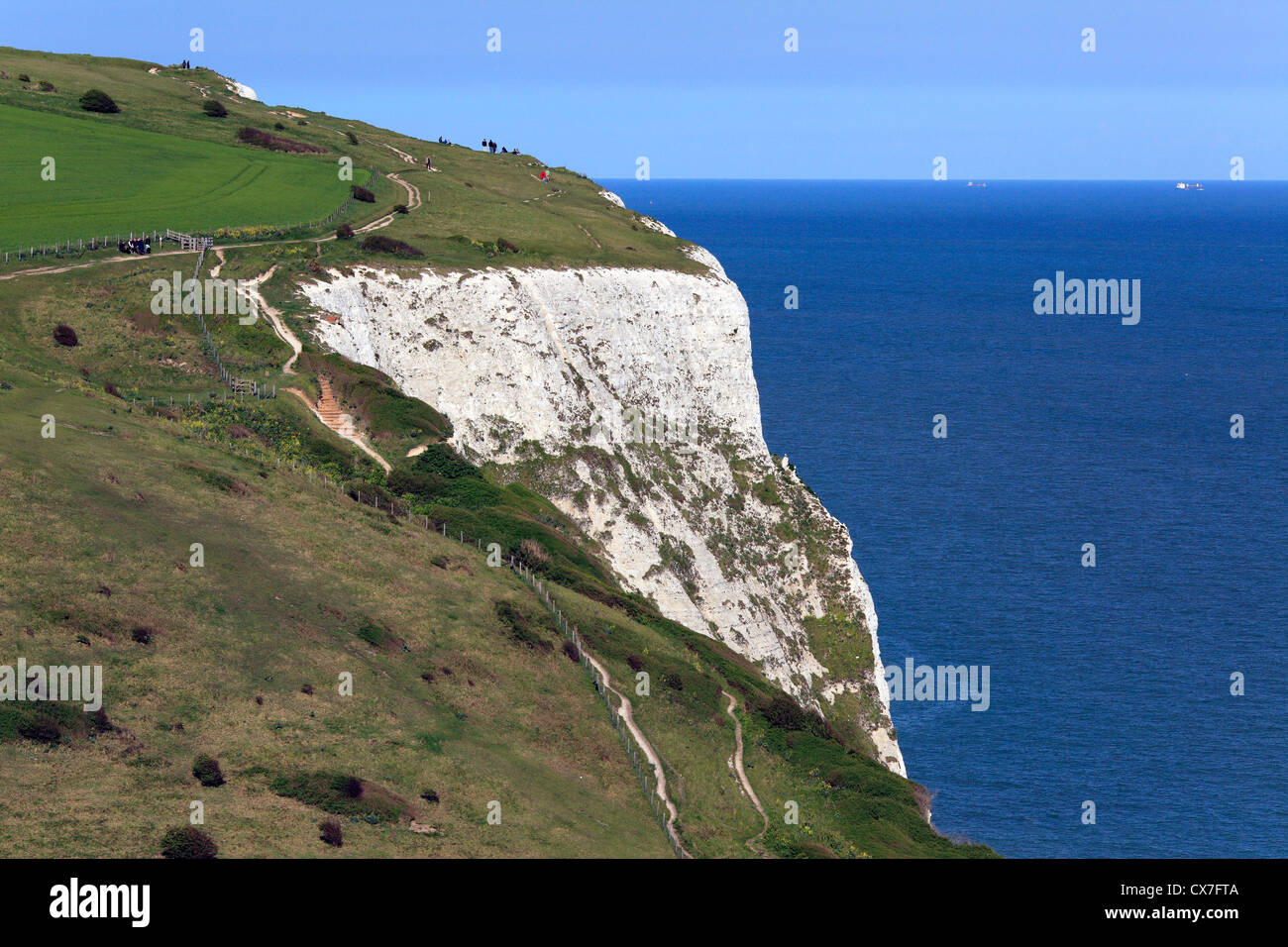 White Cliffs of Dover, Dover, Kent, England, UK Stock Photo - Alamy