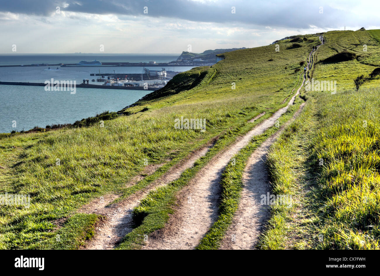 White cliffs dover sunset hi-res stock photography and images - Alamy
