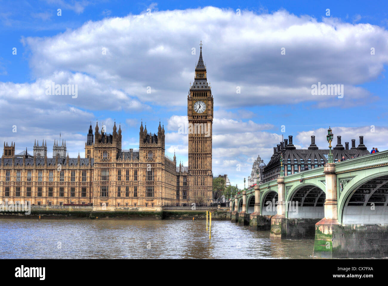 Palace of westminster and big ben hi-res stock photography and images ...