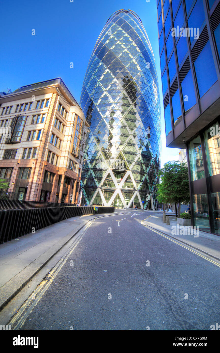 Swiss Re Headquarters, 30 St Mary Axe, London, UK Stock Photo - Alamy