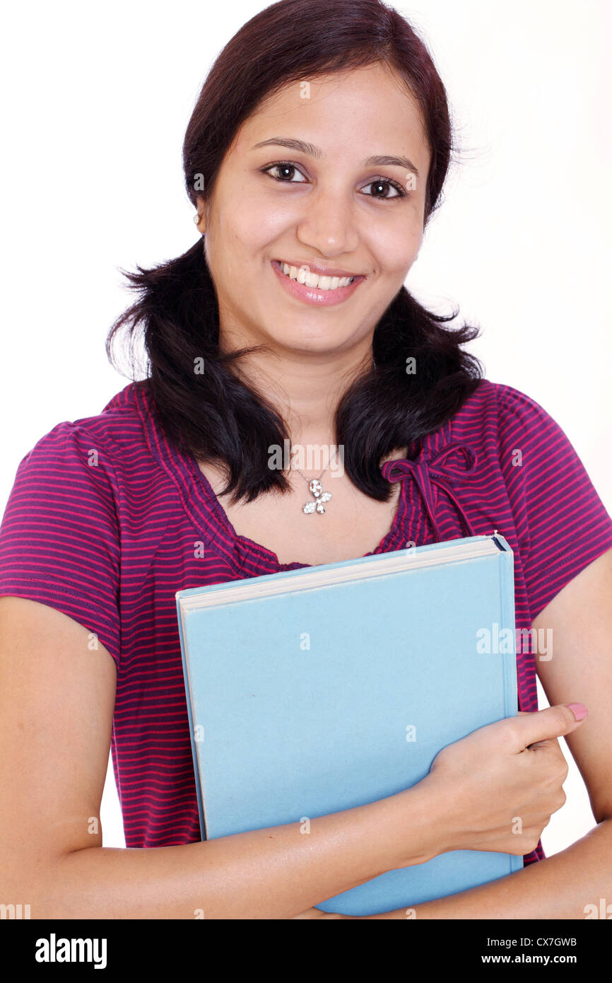 Indian muslim female studying hi-res stock photography and images - Alamy