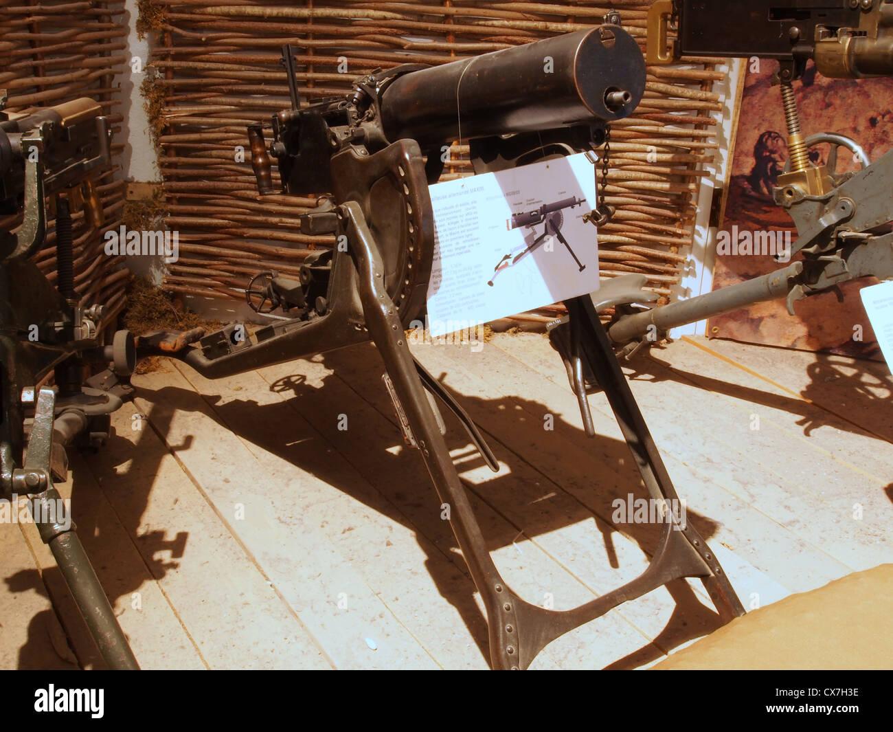 Maxim machine gun hi-res stock photography and images - Alamy