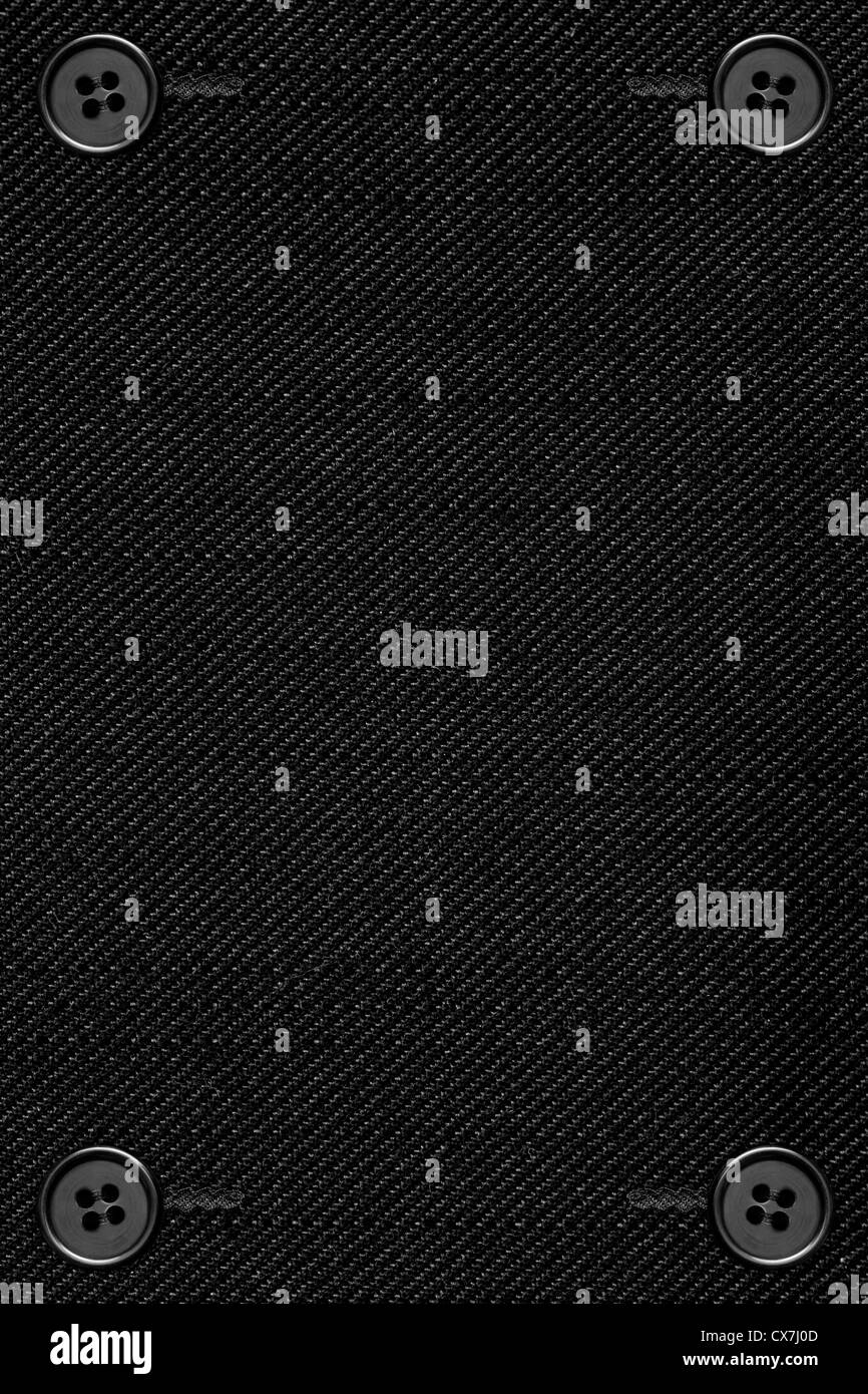 black canvas background with buttons in corners Stock Photo - Alamy