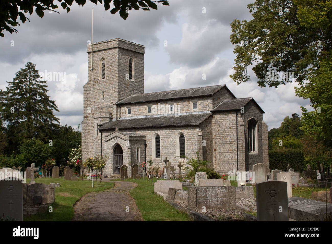 St Michael & All Angels Church in Halton nr Wendover, Buckinghamshire ...