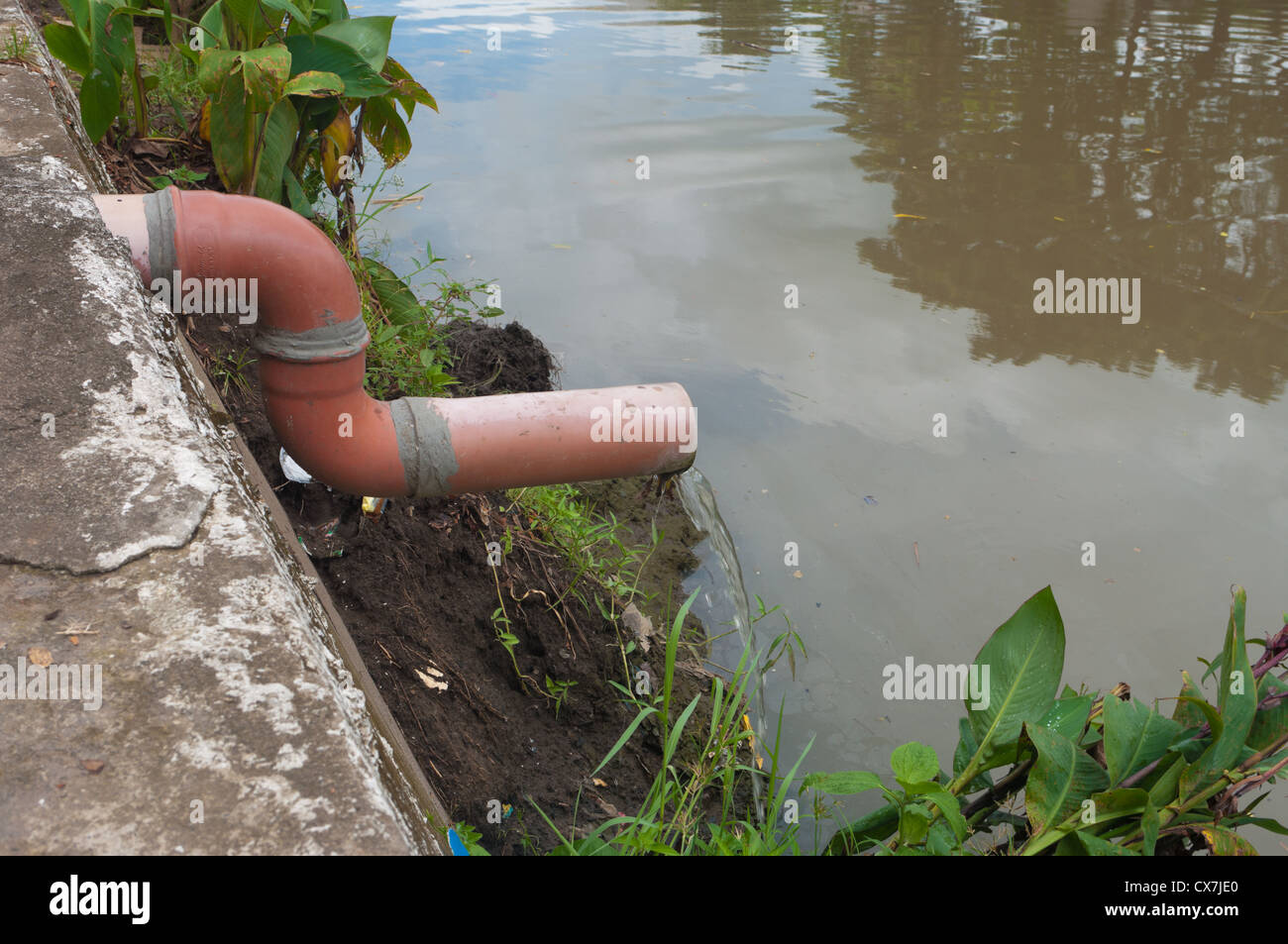 Sewer Pipe River High Resolution Stock Photography and Images - Alamy
