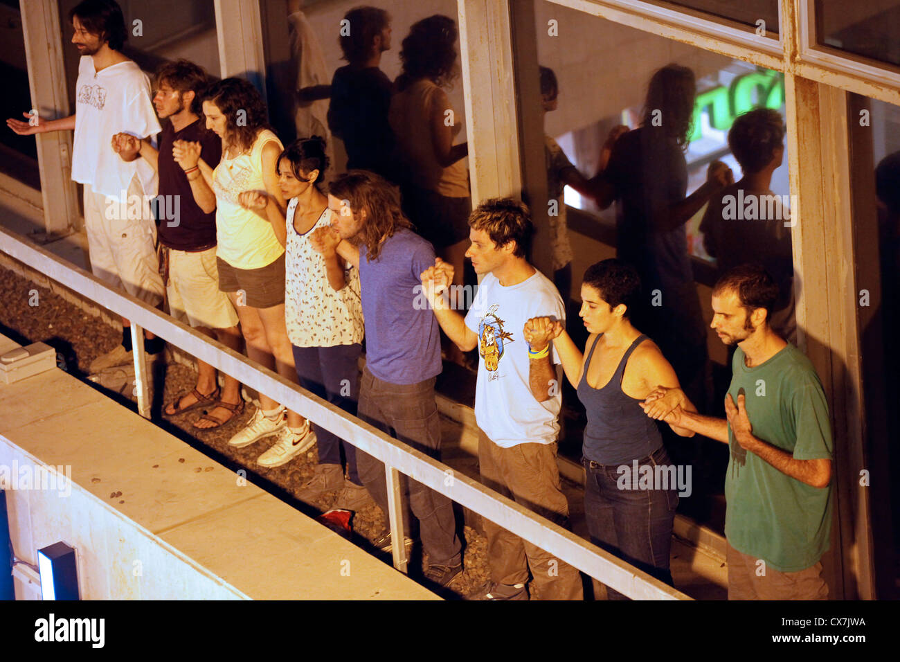 Connecting two buildings High Resolution Stock Photography and Images ...