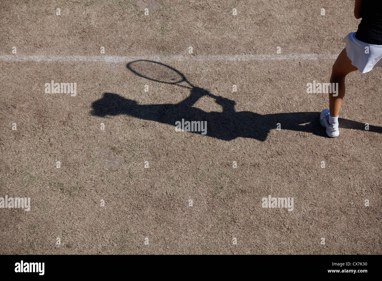Tennis Player Gripping Tennis Racket High Resolution Stock Photography ...